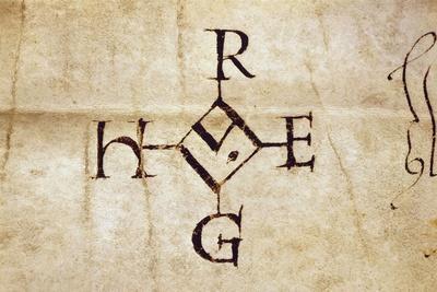 'Monogram by Hugh Capet' Giclee Print | Art.com