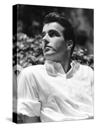 Montgomery Clift Stretched Canvas Print | Art.com