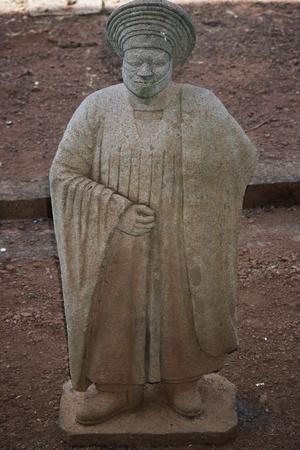 Monument to King Ibrahim Nyoya, Bamoun Dynasty, Foumban, West Region ...