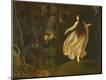 'Apparition in the Forest (From Sleeping Beauty), before 1858 (Oil on ...