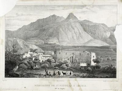 Mount Saint Nicholas at Ischia Giclee Print | Art.com