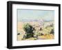 'Mountain Landscape by Paul Cezanne' Giclee Print - Geoffrey Clements ...