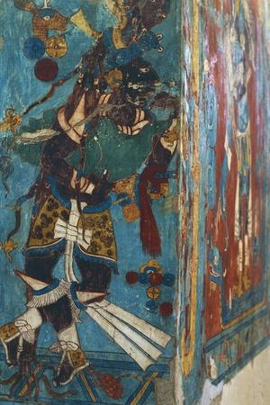 'Mural Painting Showing a Priest. from the Archaeological Site of ...