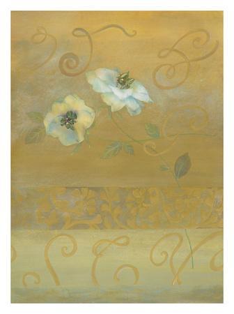 'Luxury in Gold' Art Print - Muriel Verger | Art.com