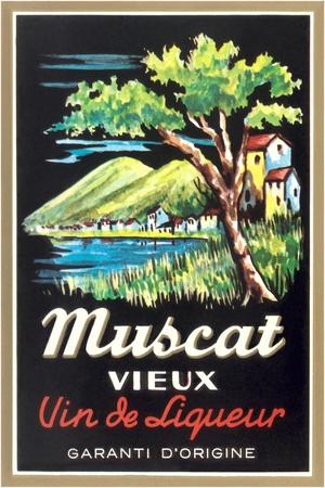 'Muscat Liqueur Label' Art Print | Art.com