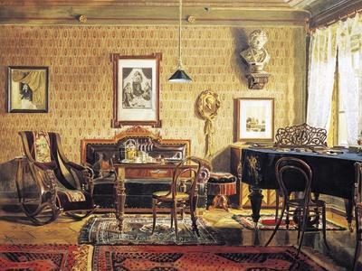 Music Room in Johannes Brahms' Giclee Print | Art.com