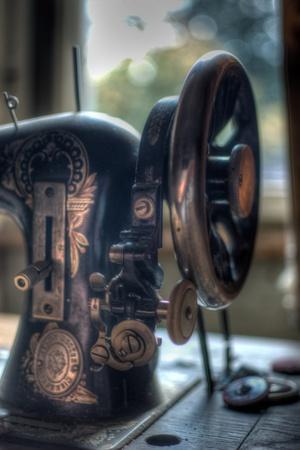 'Old Sewing Machine' Photographic Print - Nathan Wright | Art.com