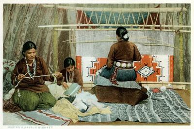 Navajo Rug Weavers Art Print | Art.com