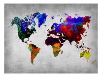 'Mustache Library Poster' Art Print - NaxArt | Art.com