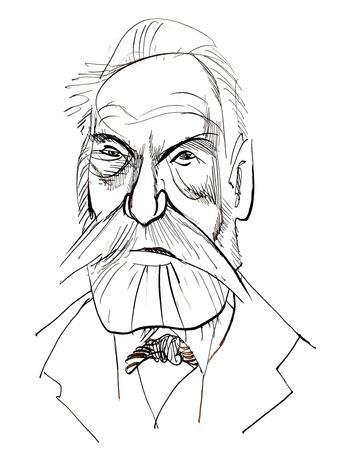 'Victor Hugo - caricature of French writer' Giclee Print - Neale ...