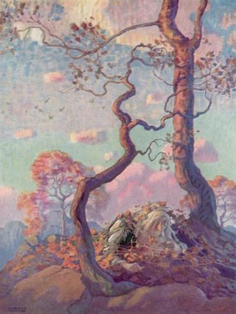 'Illustration for Rip Van Winkle (Colour Litho)' Giclee Print - Newell ...