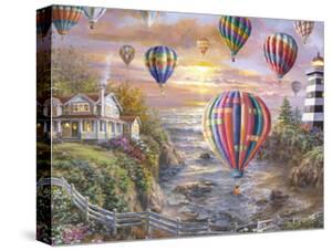Hot Air Ballooning Canvas Wall Art Prints | Art.com