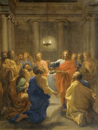 Jesus Christ Instituant L' Eucharistie … Giclee Print - Nicolas Poussin ...