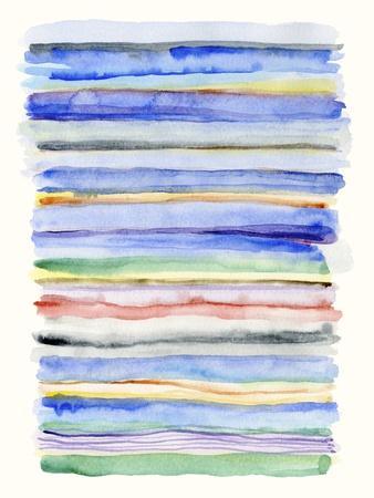 'Watercolor Gradation' Art Print - Nikki Galapon | Art.com