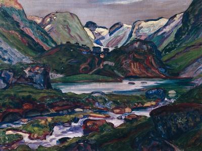 'Mirages (Painting)' Giclee Print - Nikolai Astrup | Art.com