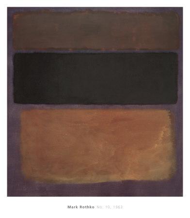 'No. 10, 1963' Art Print - Mark Rothko | Art.com