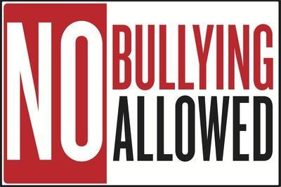 No Bullying Allowed Classroom Plastic Sign Art Print | Art.com