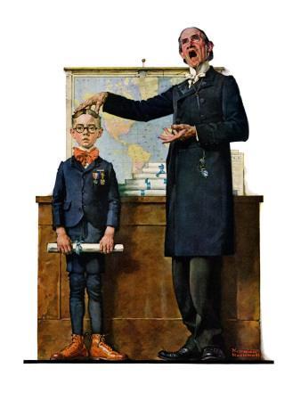 '"Schoolmaster" or "First in his Class", June 26,1926' Giclee Print ...