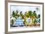 'Ocean Drive Beach II - In the Style of Oil Painting' Giclee Print ...