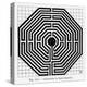 'Octagonal Maze in the Cathedral of Saint-Quentin France' Art Print ...