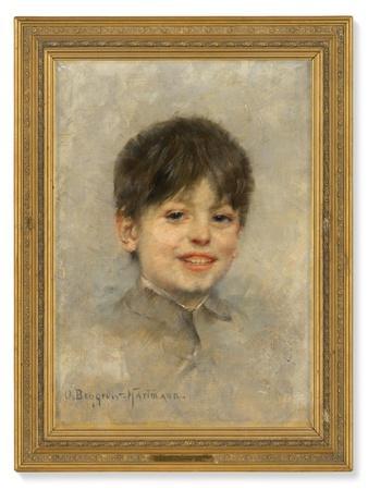 'Portrait of a Boy' Giclee Print - Olga Beggrov-Hartmann | Art.com