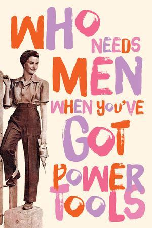 'POWER TOOLS' Art Print - OLGA | Art.com
