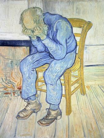'On the Threshold of Eternity (Old Man in Sorrow), 1890' Giclee Print ...
