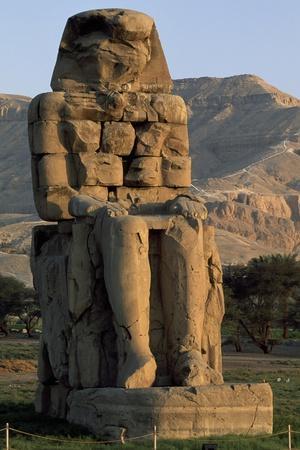 One of Two Colossi of Memnon, Statues of Amenhotep III Giclee Print ...