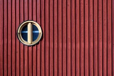'Typical Swedish Red Color Wall of House' Photographic Print - Ordasi ...