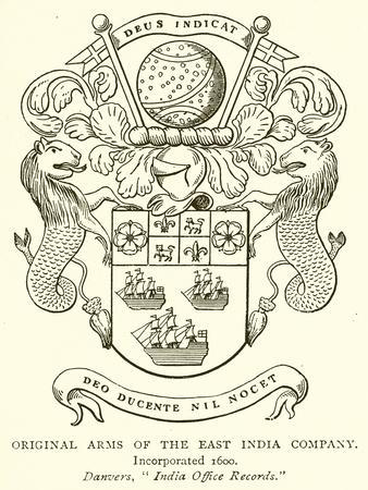 Original Arms of the East India Company Giclee Print | Art.com