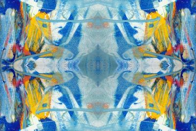 'Original Oil Painting Rorschach Abstract' Art Print | Art.com