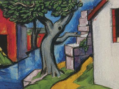 Mystic Tree Giclee Print - Oscar Florianus Bluemner | Art.com