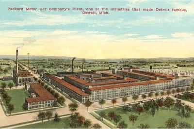 'Packard Plant, Detroit, Michigan' Art Print | Art.com