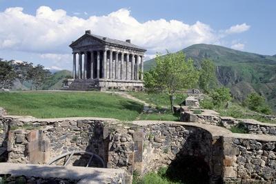 'Pagan Temple Dedicated to Mithras, Garni, Armenia' Giclee Print | Art.com