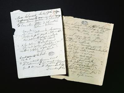 Pages of Hand-Written Manuscript Giclee Print | Art.com