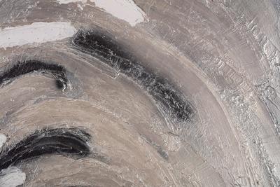 Painting background in a stylish grey color Art Print | Art.com