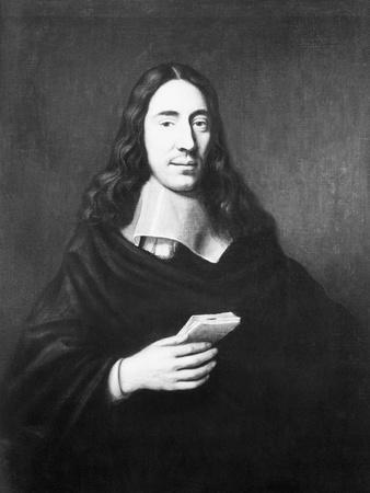 Painting of Dutch Philosopher Spinoza Giclee Print | Art.com