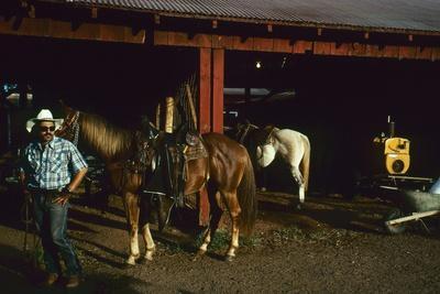 'Paniolo Cowboy, Hawaii (Photo)' Giclee Print | Art.com