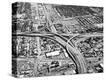 1960s 1970s JUNCTION OF INTERSTATE US10 AND US405 THE 405 AND THE SANTA ...