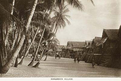 'Papua New Guinea - Hanuabada Village' Photographic Print | Art.com
