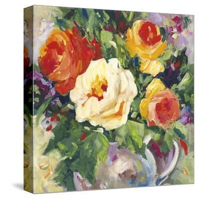 'Spring in a Jug II' Stretched Canvas Print - Parastoo Ganjei | Art.com