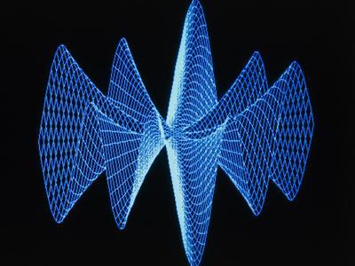 '3-D Plot of a Complex Math Function' Photographic Print - PASIEKA ...