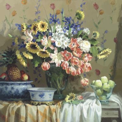 Autumn Festivities Giclee Print - Pat Moran | Art.com