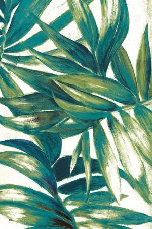 Teal and Green Palms II Art Print - Patricia Pinto | Art.com