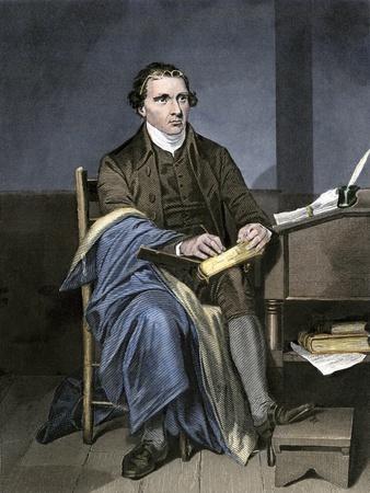'Patrick Henry Writing' Giclee Print | Art.com