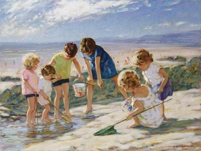 Rock Pooling Giclee Print - Paul Gribble | Art.com