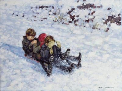 Sledging III Giclee Print - Paul Gribble | Art.com