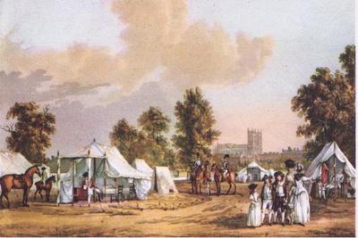 'A Military Camp in St James's Park during the Gordon Riots, from ...