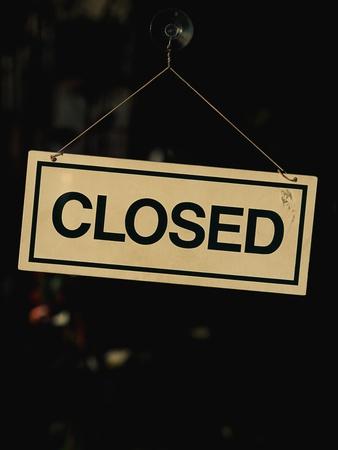 'Closed Sign at Pike Place Market' Photographic Print - Paul Souders ...