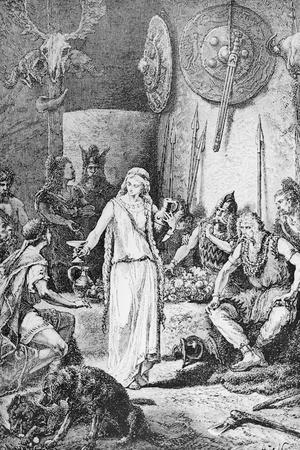 People Living in Ancient Gaul Giclee Print | Art.com